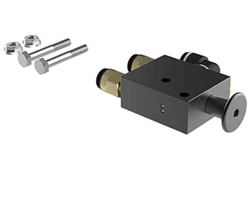 Hendrickson Style 3 Way Air Valve With Fittings 171.H754WF