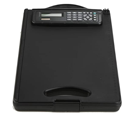Plastic Storage Clipboard With Calculator 579.1124