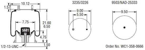 9921 Air Bag AB1DK23P-9921