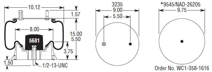 9366 Air Bag AB1DK23H-9366