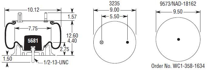 9307 Air Bag AB1DK23F-9307