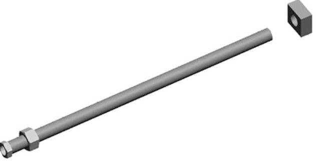 Fontaine Adjustment Rod Kit KP3000K